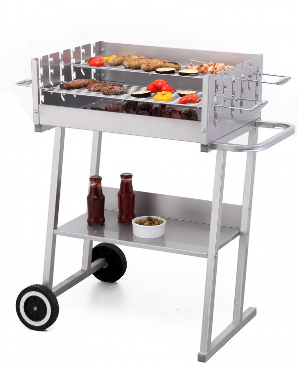 Dakota Fields Mcgill Trolley Mounted Charcoal BBQ Grill | Wayfair.co.uk